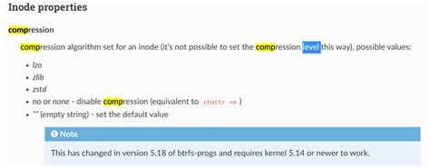 Do I Understand Btrfs Compression Correctly Support Manjaro Linux