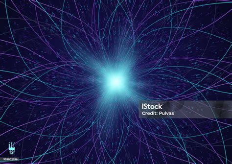 추상 통신 네트워크 배경입니다 프랙탈 라인과 점 배열 요소입니다 큰 데이터 연결 복잡 한 개념입니다 Eps10 벡터 일러스트