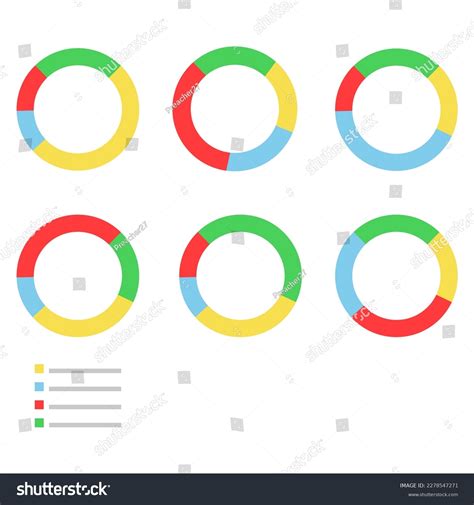 Infographics Circular Pie Charts Pie Chart Stock Vector Royalty Free Shutterstock