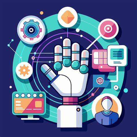 Premium Vector Robots Line Icon Set