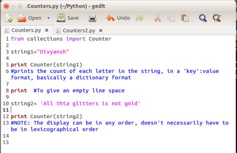 Using Counters In Python A Tryst With Programming