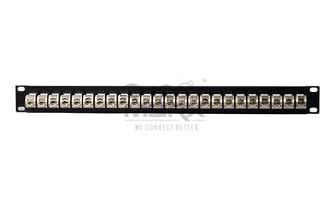 Port Cat A STP Loaded Patch Panel Marx