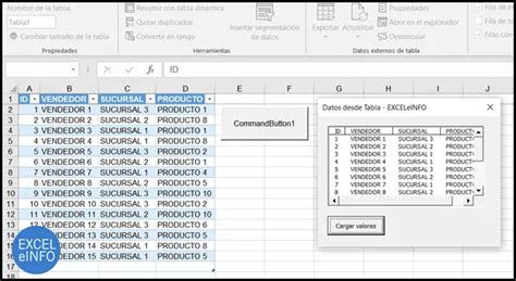 Cargar Control De Lista Vba Excel Al Abrir Libro Concentra
