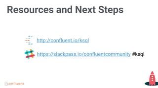 KSQL Open Source Streaming For Apache Kafka PPT