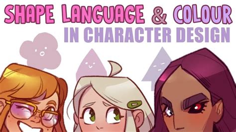 Shape Language And Colour Dina Norlund Character Design Tutorial Character Design Body Type
