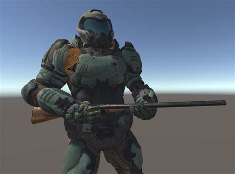 My First Avatar The Doom Slayer From Doom 2016 Link In Comments R Bonelab