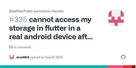 Cannot Access My Storage In Flutter In A Real Android Device After