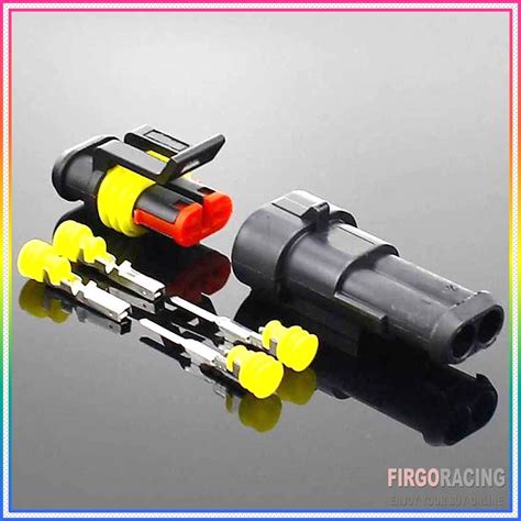 Jual Soket Lampu Hid Male Female Shocket Penyambung Kabel Pin Shopee Indonesia