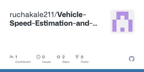 Github Ruchakale211 Vehicle Speed Estimation And Detecting Overspeeding
