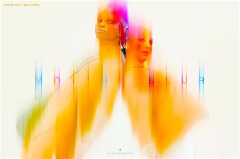 Premium Psd Horizontal Motion Blur Photo Effect