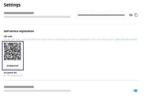 Self Service Registration BALTECH Docs