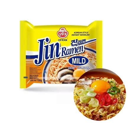 Ottogi Instant Noodles Jin Ramen Mild 120g
