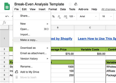 Break Even Chart Excel Template Amazing Break Even Analysis Free Template Excel Word