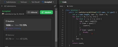 Day 79 Of 100daysofcode Challenge Finding Binary Subarrays Anvi Goel Posted On The Topic