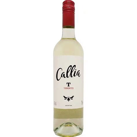 Callia Vino Blanco Torrontés Rappi