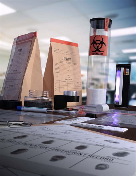 Forensic Investigation Props Daz 3d