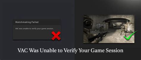 Cs2 Vac Unable To Verify Game Session Fixes And Tips