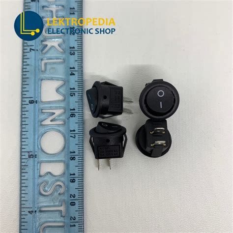 Jual Saklar On Off 2 Pin Bulat Mini Hitam 2pin 2p Switch Kecil On Off Shopee Indonesia