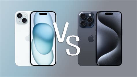 아이폰15 Vs 아이폰15 프로 차이 비교 나에게 맞는 아이폰은