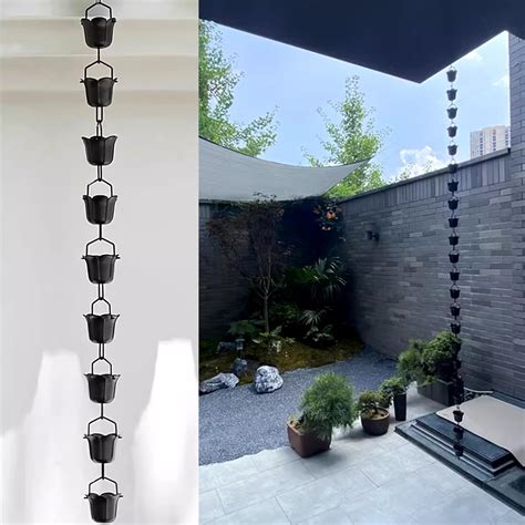 Rain Chains Downspouts Gutters Rain Chains Are You Sure You Want