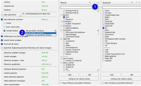 Cadwork Knowledgebase Cadwork News Szenenleiste