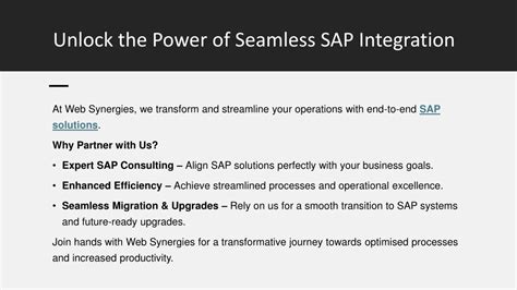 PPT Seamless SAP Implementation Solutions Provider PowerPoint Presentation ID