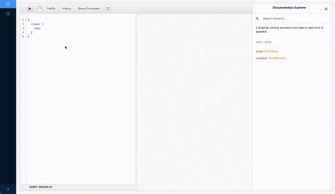 Screenshot Of The GraphiQL IDE Auth Switch Feature
