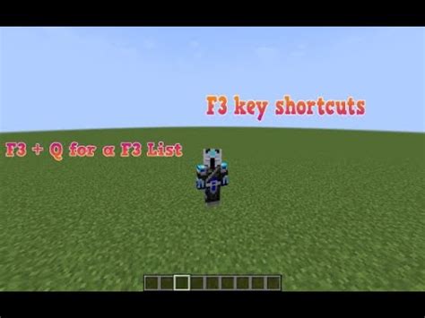 Minecraft F3 Shortcuts YouTube