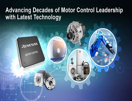 Renesas New MCUs For Motor Control Applications