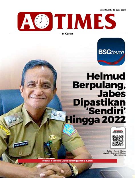 Edisi Kamis 10 Juni 2021