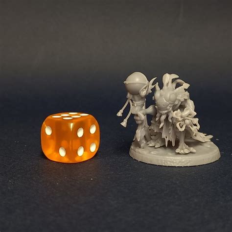 3d Printable Murloc Oracle 32mm Scale Pre Supported Miniature By Sculptooner