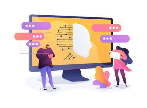 Ai Enhanced Chatbot Interactions Abstract Concept Illustration 45839504 Vector Art At Vecteezy