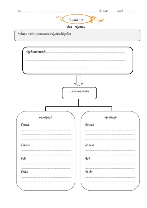 ใบงานสถาบันทางสังคม1 Krubenjamas หน้าหนังสือ 2 พลิก Pdf ออนไลน์ Pubhtml5