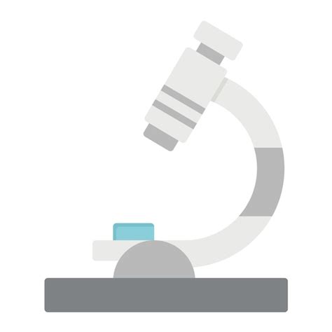 Premium Vector Microscope Vector Illustration Style