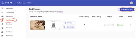 Create A Card Design In Dashboard Design Custom Gift Cards Today Loopz Gift Cards