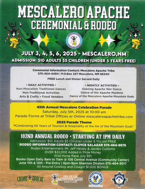 News Official Website Of The Mescalero Apache Tribe