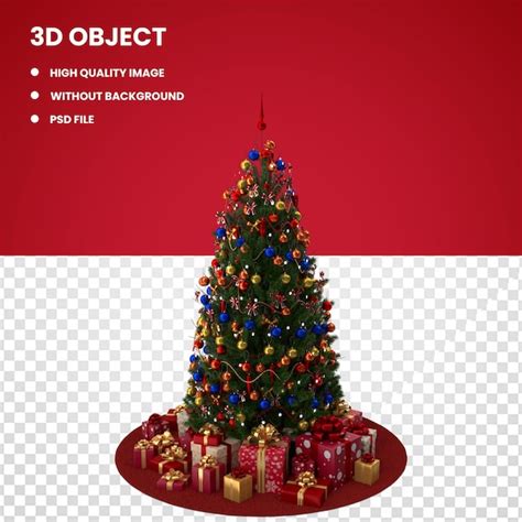 Premium PSD Twinkling Treetop