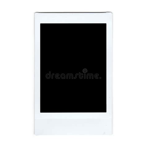 Realistic Polaroid Frame Photo Template Instant Photo Frame Isolated