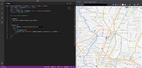 วิธีใช้ React ร่วมกับ Map Api สร้างแผนที่ออนไลน์อย่างง่าย Longdo Map Blog