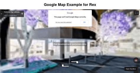 Gmap Example Forked Codesandbox