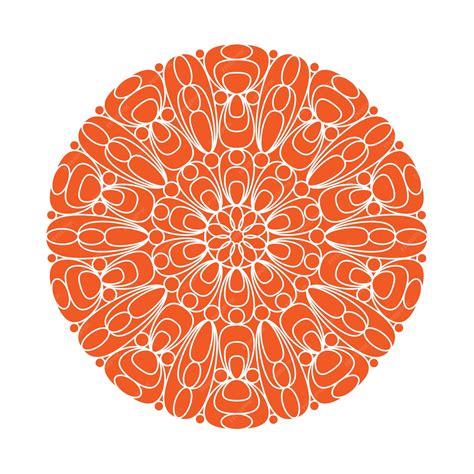 Premium Vector Circular Pattern Filled Silhouette Vector Illustration Isolated On White Premium Vector Circular Pattern Filled Silhouette Vector Illustration Isolated On White