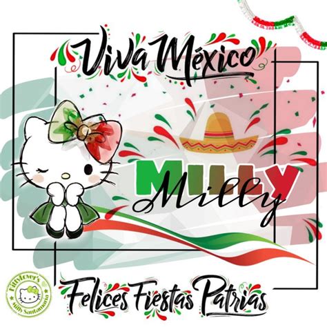 Hk Mexico Fondos De Hello Kitty Viva Mexico Fondos Mexicanos