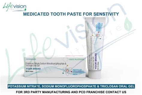 Potassium Nitrate Medicated Toothpaste 0 2 Years Packaging Size 100 Gm At ₹ 155 Piece In