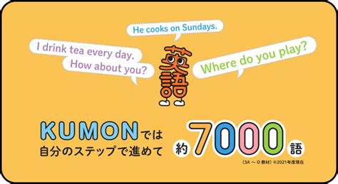 Kumonのひみつ 英語 やってみよう編｜動画｜公文（kumon）の口コミ・評判公式サイト Kumon Buzz Place｜公文教育研究会