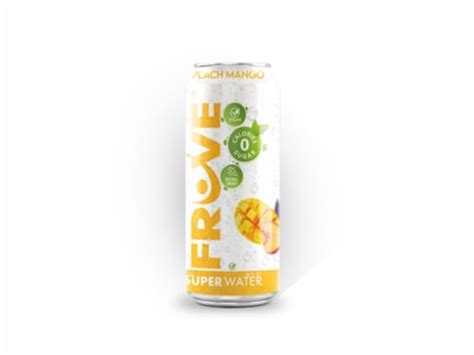 Fruve Peach Mango Flavored Water Drink Can 16 Fl Oz Fred Meyer