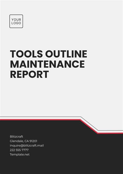 Free Preventive Maintenance Report Template To Edit Online