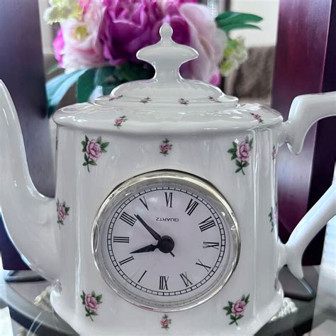 Teapot Wall Clock Etsy