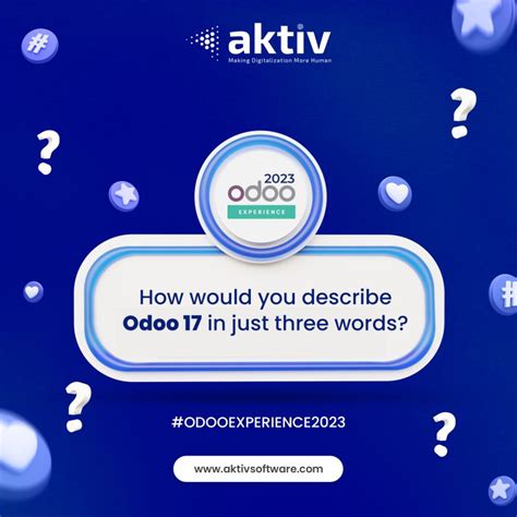 Odoo17 Launch Fast Intuitive Feature Rich Aktiv Software Posted On The Topic Linkedin