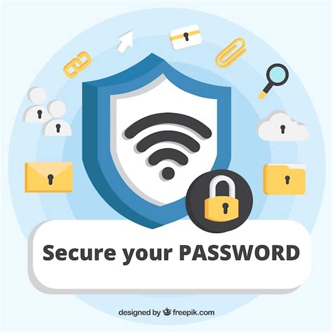 Free Vector Isometric Security Background With Locks