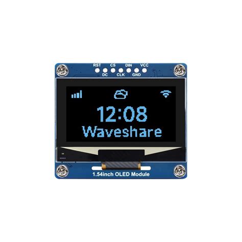 X Blue OLED Display Module B Waveshare Kamami On Line Store